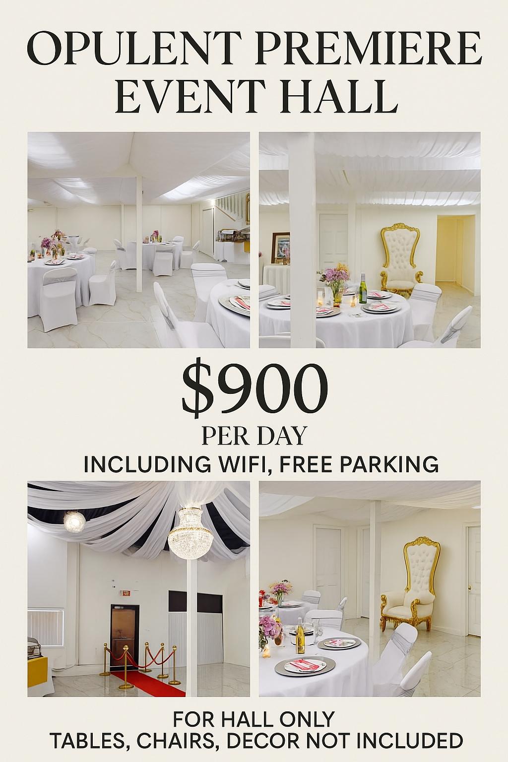 Opulent Premiere Event Hall LLC – Opulent Premiere Event Hall we are ...