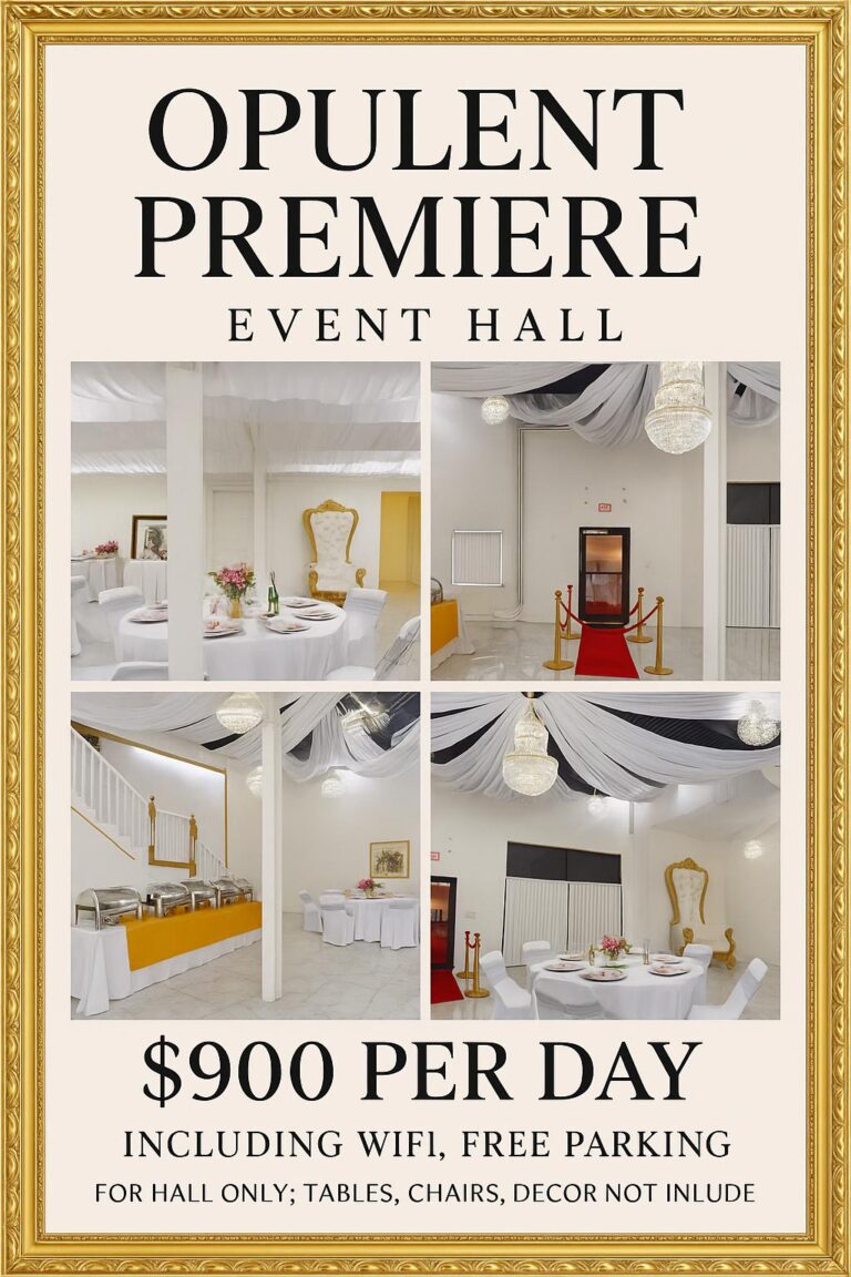 Opulent Premiere Event Hall LLC – Opulent Premiere Event Hall we are ...